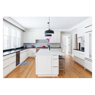 kitchen - Transitional - Kitchen - New York - by Ying Li Architect | Houzz