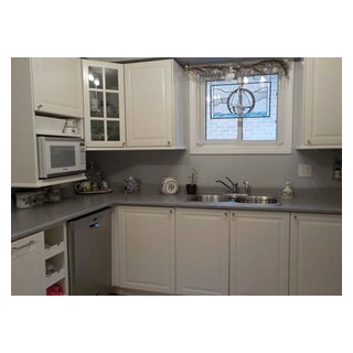 Kitchener - IKEA Bodbyn White Kitchen - Modern - Kitchen - Toronto - by ...