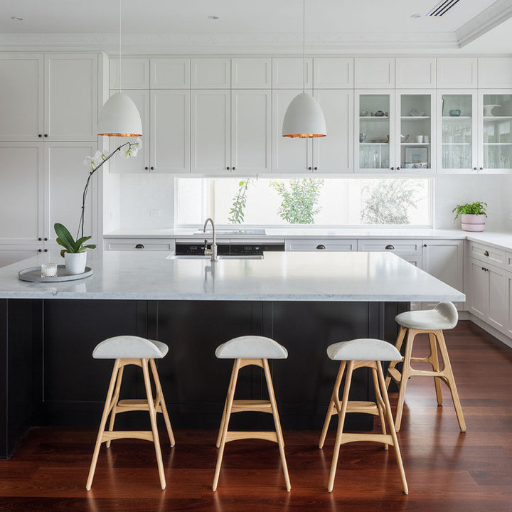 75 Beautiful Hamptons Kitchen Home Design Ideas & Designs | Houzz AU
