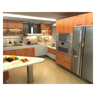 Kitchens - Modern - Kitchen - San Diego - by Chula Vista Tile & Stone ...