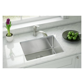 KSN-1917-R25 UNDERMOUNT SINGLE BOWL KITCHEN SINK - Modern - Kitchen ...