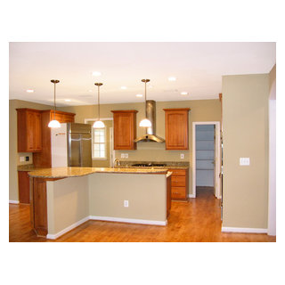 L-Shaped Designed Counter Tops - Traditional - Kitchen - DC Metro - by ...