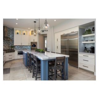 La Costa Valley Modern Coastal - Contemporary - Kitchen - San Diego ...