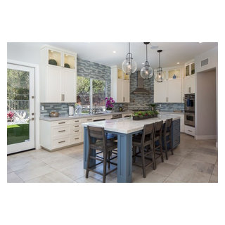 La Costa Valley Modern Coastal - Contemporary - Kitchen - San Diego ...