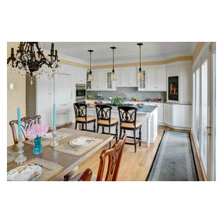 Lake House Kitchen - Farmhouse - Kitchen - New York - by Anthony Albert ...