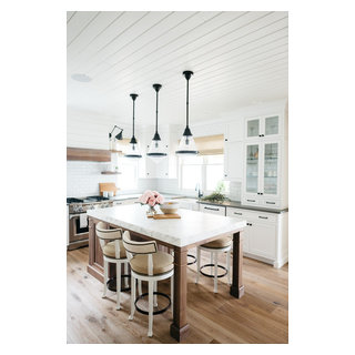 Lake House New Construction - Farmhouse - Kitchen - Detroit - by ...