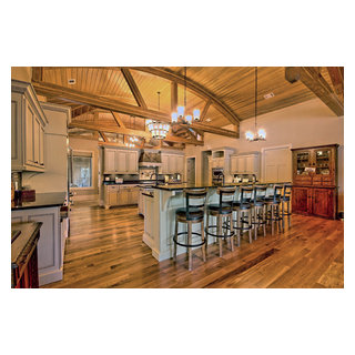 Lakefront Home Timber Frame - Contemporain - Cuisine - Atlanta - par ...