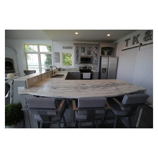 Lakeside Chic - Modern - Kitchen - Burlington - by Kitchens by Design ...