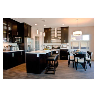 Landmark Homes - Transitional - Kitchen - Calgary - by Red Deer Carpet ...