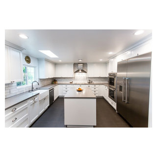 Large french door refrigerator - Modern - Kitchen - Los Angeles - by ...