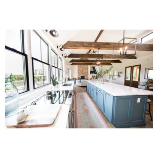 Large Kitchen - Farmhouse - Kitchen - Boston - by ATA Construction, LLC ...