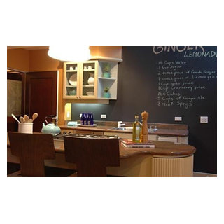 large kitchen chalkboard - Cuisine - San Francisco | Houzz