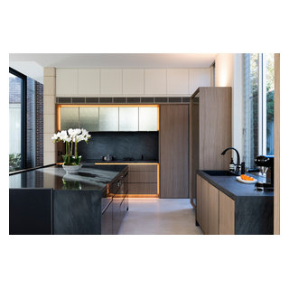 Large Modern Kitchen Strathfield - Contemporary - Kitchen - Sydney - by ...