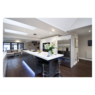 Large, Open Plan Kitchen Diner - Contemporary - Kitchen - Kent - by ...