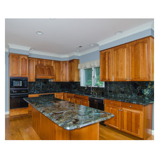 Lemurian Blue Labradorite Kitchen - Traditional - Kitchen - DC Metro ...