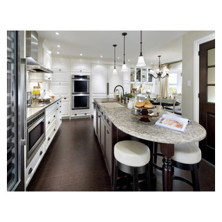 LG Viatera Quartz Countertop - Intermezzo - Traditional - Kitchen ...