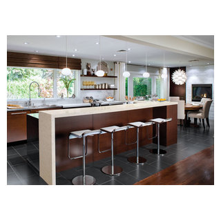 LG Viatera Quartz Countertop - Soprano - Contemporary - Kitchen ...