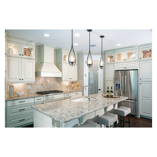 LG Viatera Quartz Countertops - Intermezzo - Traditional - Kitchen ...