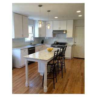 LG Viatera Rococo Quartz Countertop - Transitional - Kitchen ...