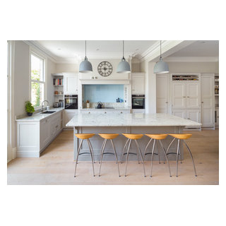 Light, Airy Family Kitchen - Transitional - Kitchen - Other - by Drew ...
