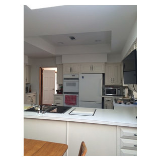 Light, Bright kitchen transformation - Transitional - Kitchen - Other ...