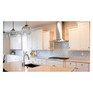 Light Gray Patterned Kitchen Tile with Moroccan Inspiration ...