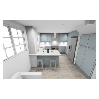LK project - Contemporary - Kitchen - London - by OnePlan | Houzz UK