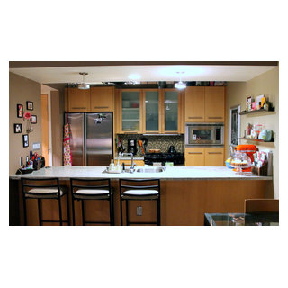 Loft Galley Kitchen - Contemporary - Kitchen - Denver - by Lauren Mikus ...