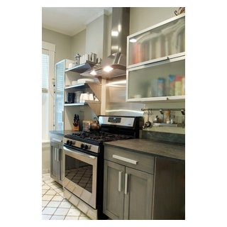 Logan Square Cottage - Transitional - Kitchen - Chicago - by Kelly ...