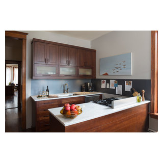 Logan Square Greystone Kitchen - Transitional - Kitchen - Chicago - by ...
