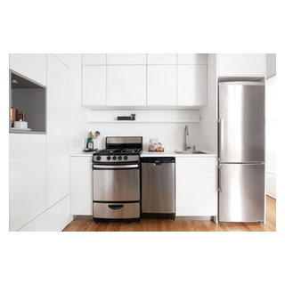 Logan Square Redux Kitchen - Modern - Kitchen - Chicago - by Lark ...