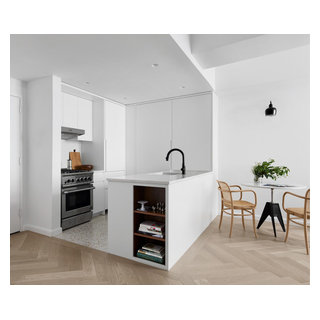 Long Island City Apartment - Modern - Kitchen - New York - by User | Houzz