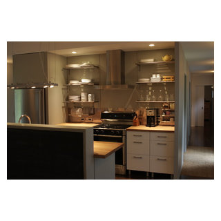 Longhouse - Contemporary - Kitchen - Portland Maine - by 30X40 Design ...