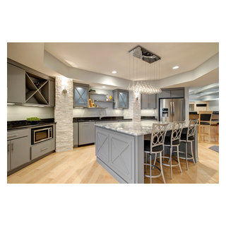 Lower Level - Chesterfield, MO - Traditional - Kitchen - St Louis - by ...