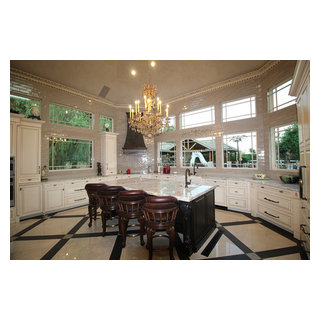 Lucent Quartzite Island & Kitchen Addition - Traditional - Kitchen ...