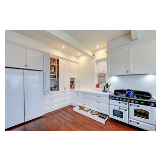 Hidden kitchen kickboard drawers - Traditional - Kitchen - Sydney - by ...