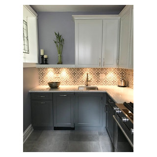 Magnificent Mist - Transitional - Kitchen - Chicago - by Andersonville ...