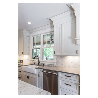 Makeover Turns '90s Space into Dream Kitchen - Transitional - Kitchen ...