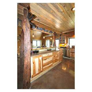 Man Cave Kitchen - Rustic - Kitchen - Omaha - by Merritt's Quality ...