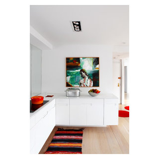 Manhattan Penthouse - Scandinavian - Kitchen - New York - by Cezign | Houzz