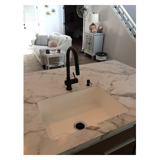 Marble Kitchen - Modern - Kitchen - Indianapolis - by Rabb & Howe ...