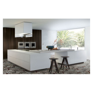 Matrix Kitchen - Modern - Kitchen - New York - by Poliform | Houzz