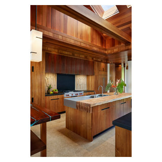 Maui Plantation Residence - Tropical - Kitchen - Hawaii - by Henderson ...