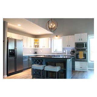 McKellar Main Floor Renovation - Contemporary - Kitchen - Grand Rapids ...