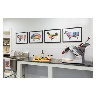 Meat curing room in basement - Transitional - Kitchen - Boston - by ...