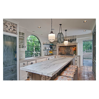 Memorial French Modern - Farmhouse - Kitchen - Houston - by Janet Gust ...