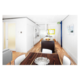 Mercer Street Residence - Modern - Kitchen - New York - by Alexander ...