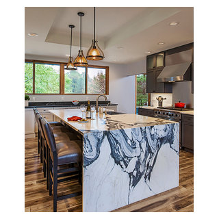 Metamorphosis of a Man Cave - Contemporary - Kitchen - Detroit - by ...