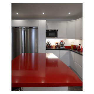 Methodist Chapel Conversion - Contemporary - Kitchen - Hertfordshire ...