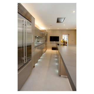 MicroCrete Polished Concrete Flooring - Contemporary - Kitchen - London ...